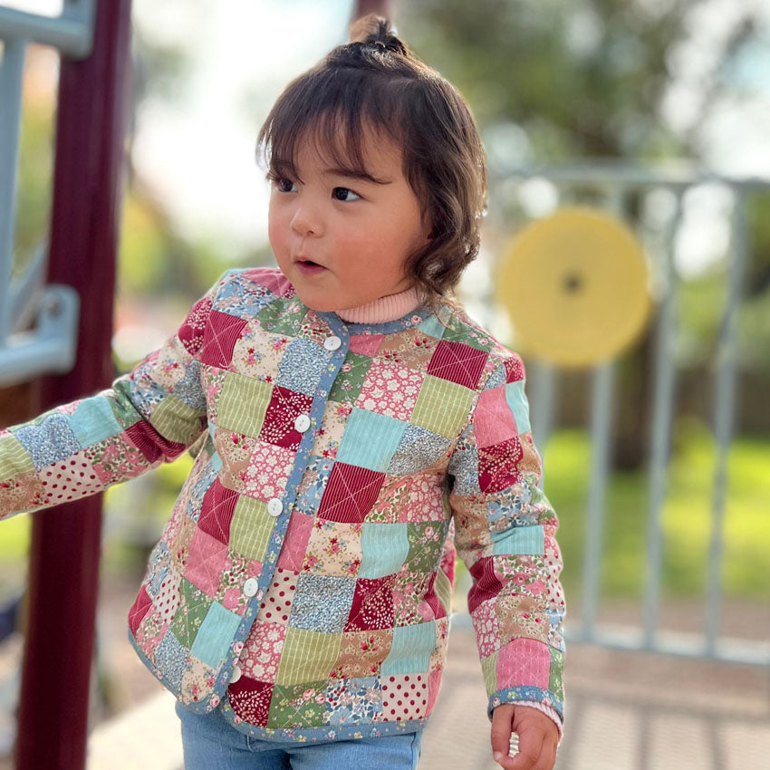 Tic Tac Toe Children's Patchwork Jacket Pattern by Melly and Me – Everything Country - Patchwork ...