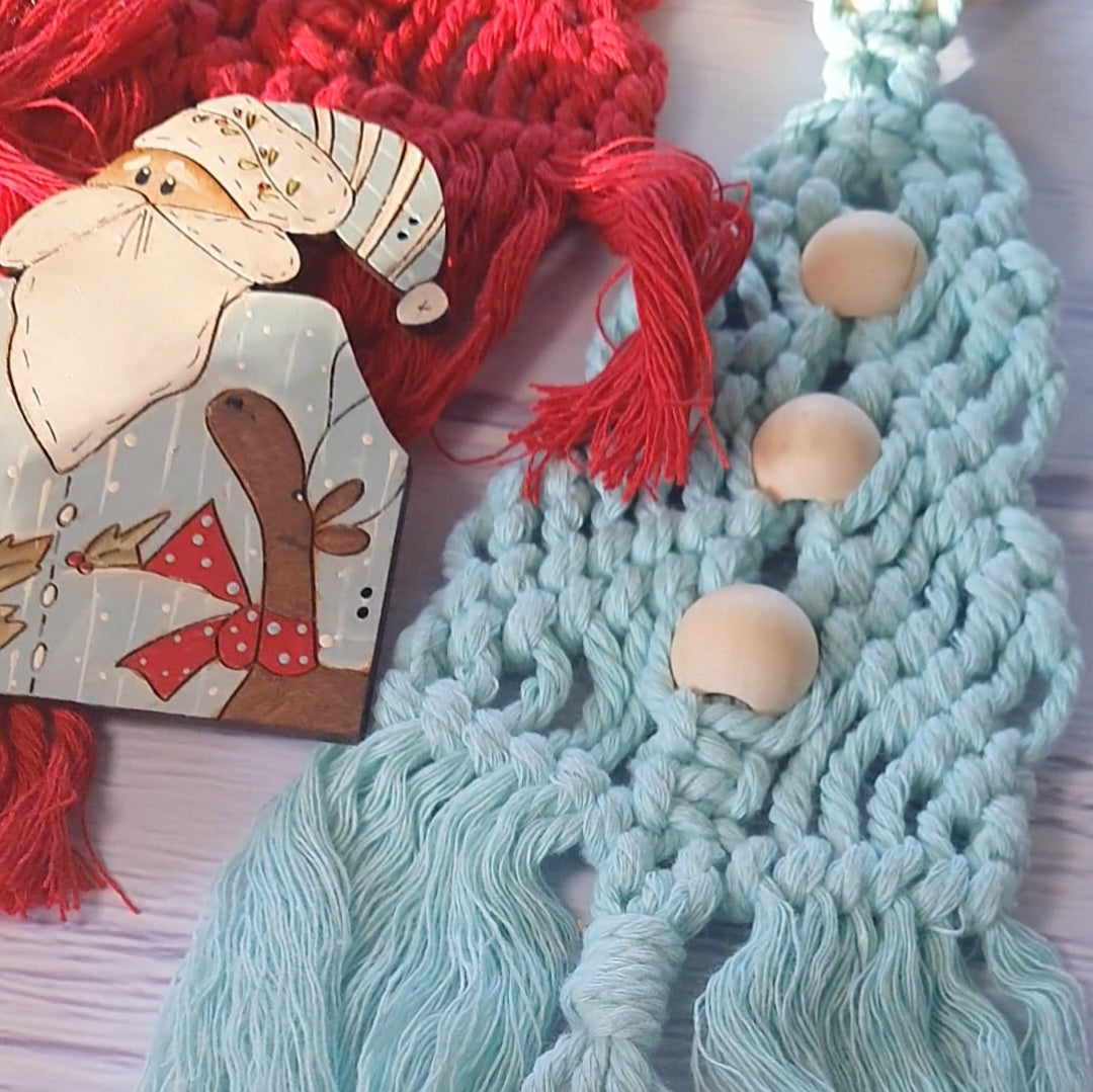 Handmade Macrame Christmas Trees – Everything Country - Patchwork ...