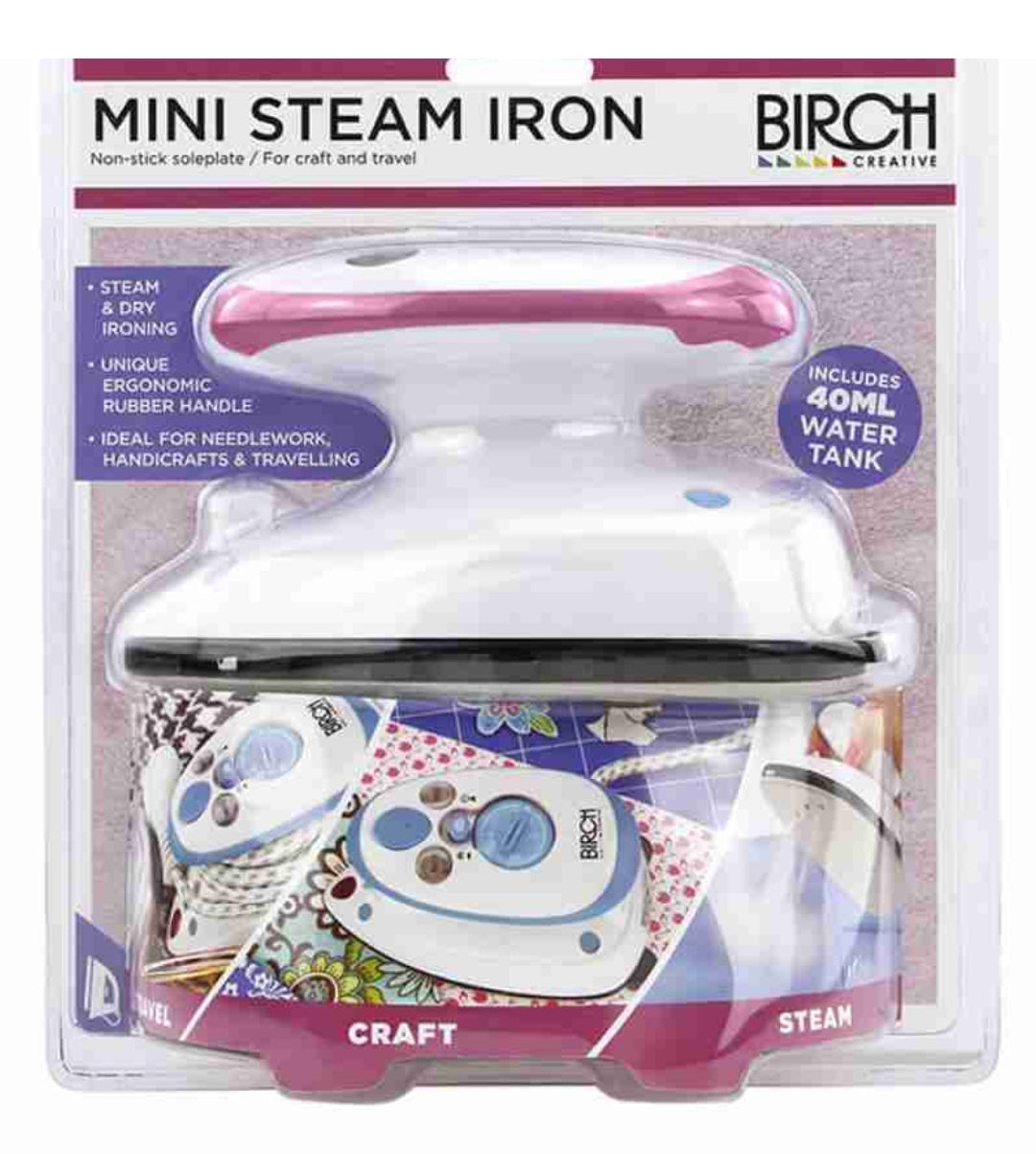 Birch Mini Steam Iron – Everything Country - Patchwork, Embroidery ...